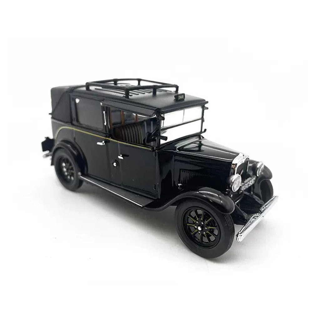 1/43 Scale Austin Low Loader Taxi Black Diecast Model Car – old boy hobby