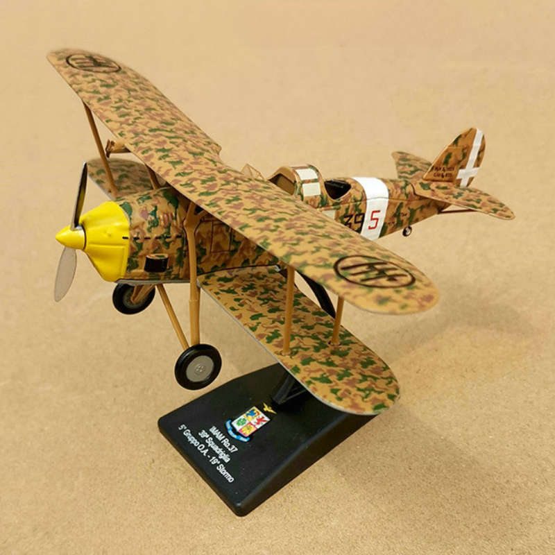 1/72 Scale IMAM Ro.37 Italian Reconnaissance Biplane Diecast Model Air ...