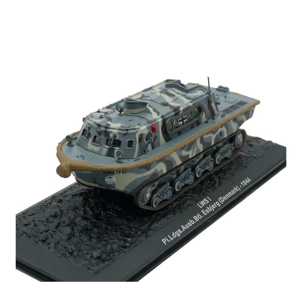 Landwasserschlepper (LWS) German WWII Unarmed Amphibious Tractor 1/72 ...