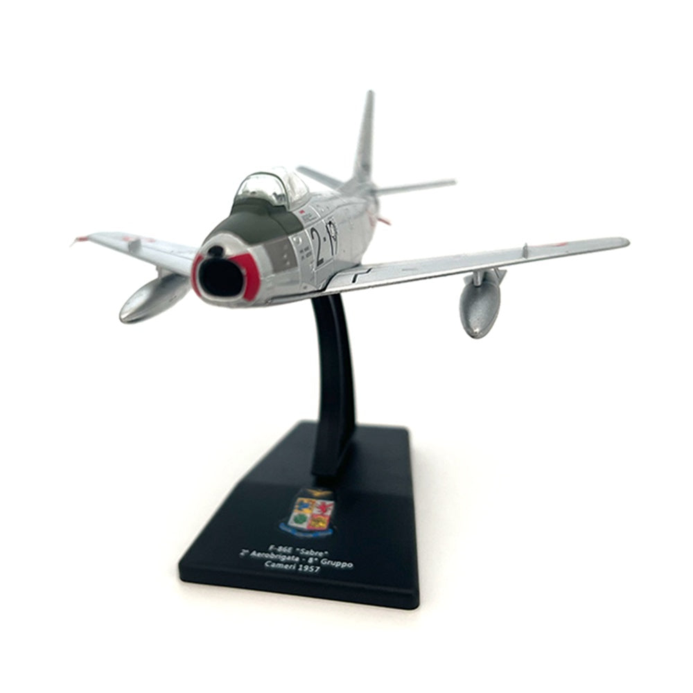 North American F-86 Sabre Transonic Jet Fighter 1/100 Scale Diecast Ai ...