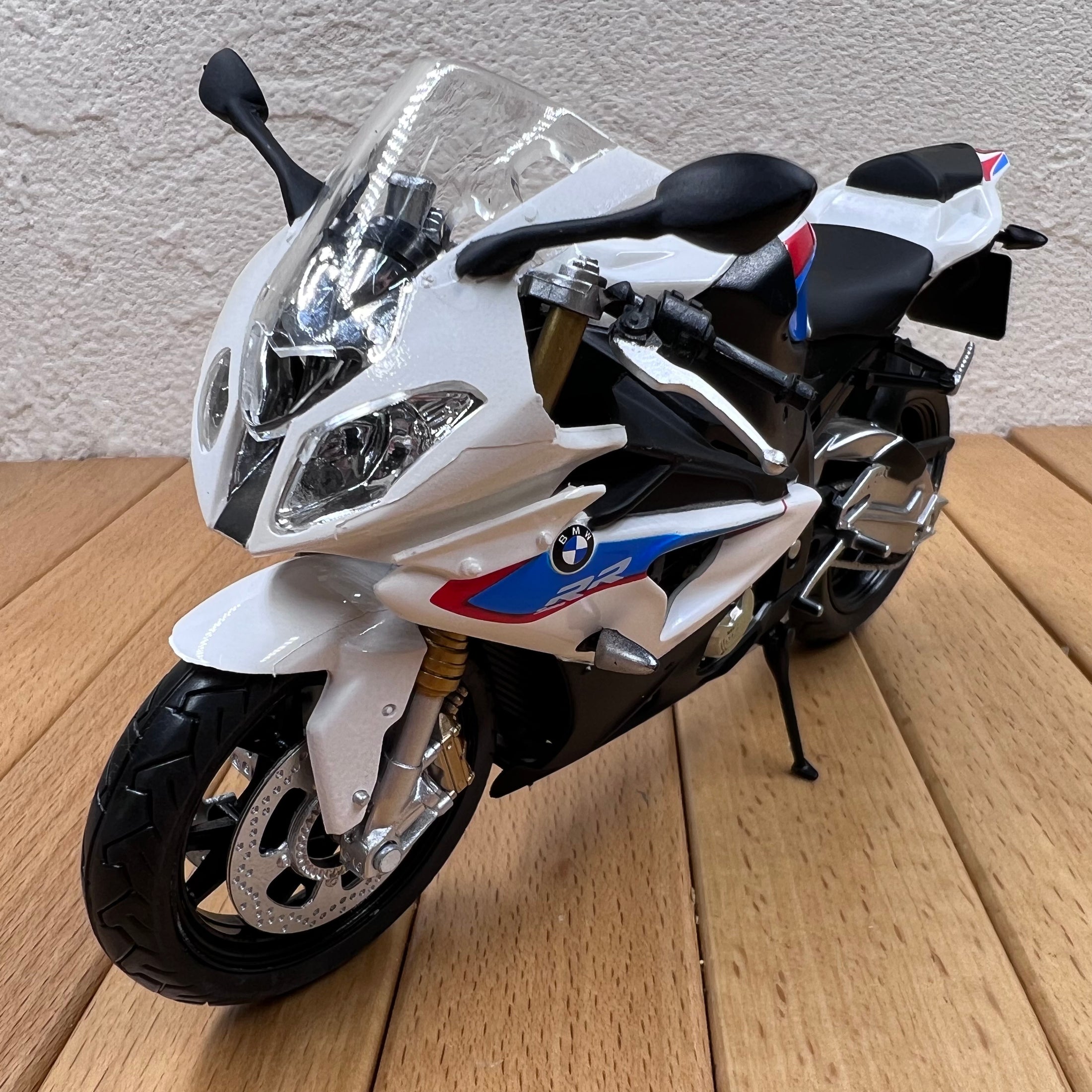 1/12 Scale BMW S1000RR Diecast Model Motorcycle – old boy hobby