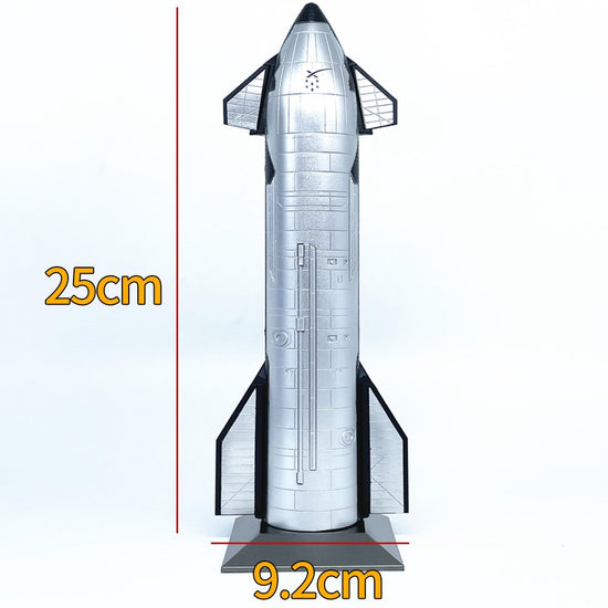 1/200 1/400 Scale SpaceX Starship Spacecraft Diecast Model – old boy hobby