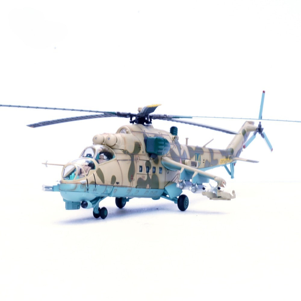 1/72 Scale Mil Mi-24P Helicopter Soviet Air Force Bagram Airfield Diec ...