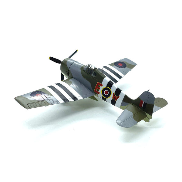 Grumman F6F Hellcat fighter aircraft pre-built 1/72 scale plastic coll ...
