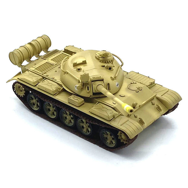 T-55 main battle tank pre-built 1/72 scale plastic collectible MBT mod ...