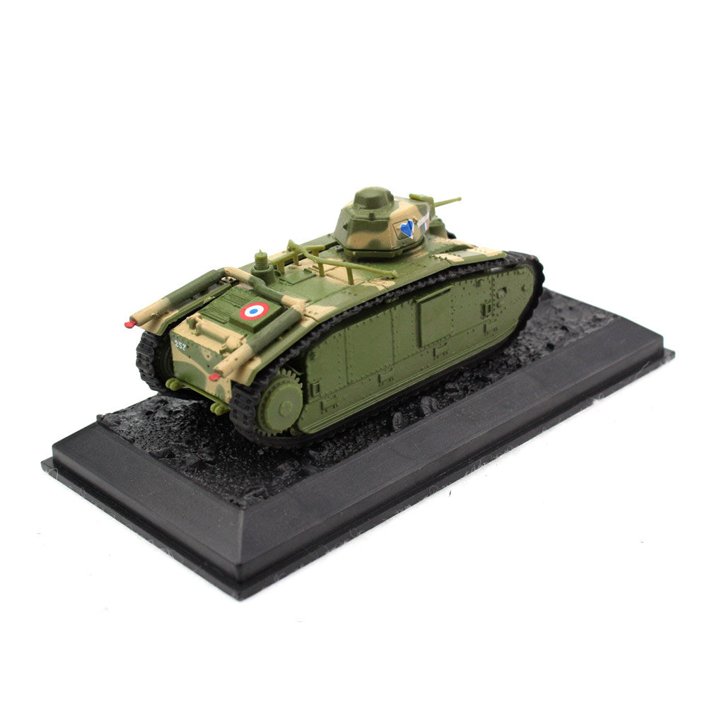 Char B1 bis French Heavy Tank 1/72 Scale Diecast Model – old boy hobby