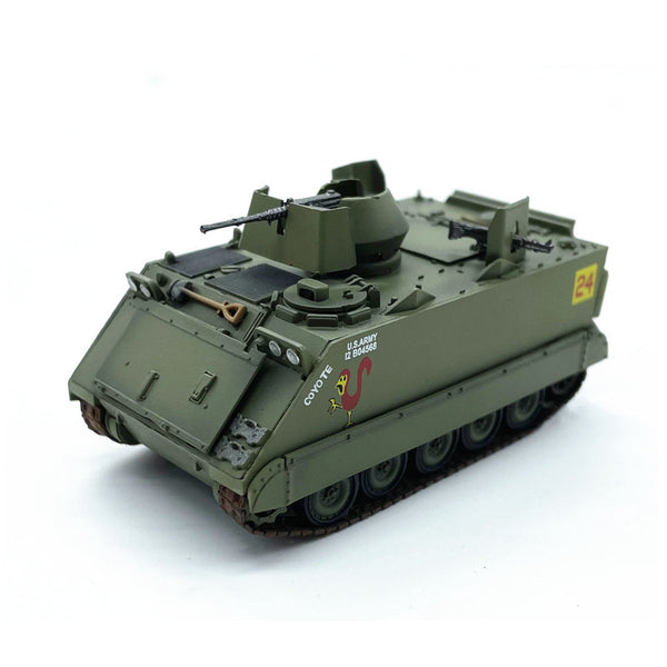 M113 armored cavalry assault vehicle (ACAV) APC pre-built 1/72 scale p ...