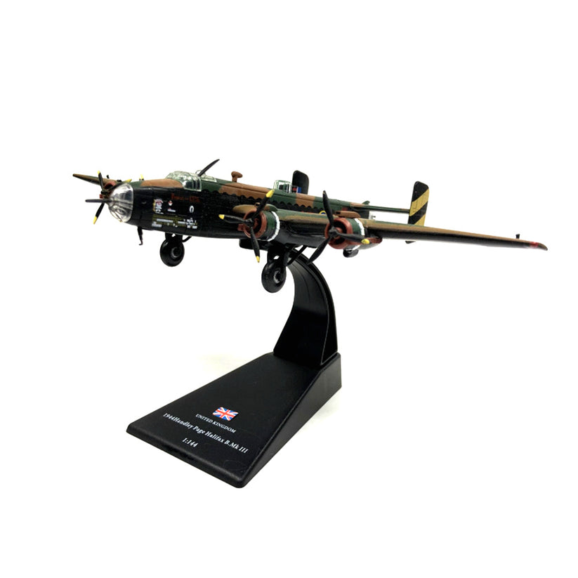 Halifax RAF Heavy Bomber 1/144 Scale Diecast WWII Aircraft Model – old ...