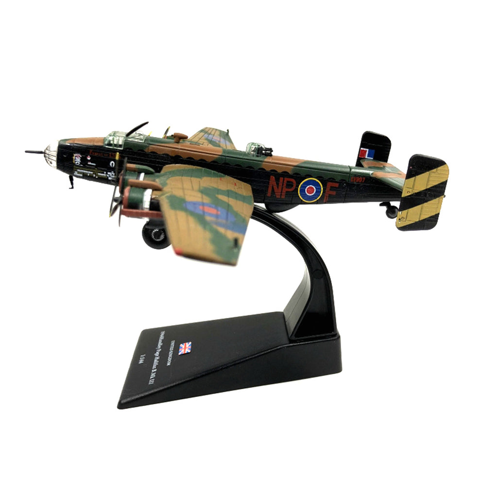 Halifax RAF Heavy Bomber 1/144 Scale Diecast WWII Aircraft Model – old ...