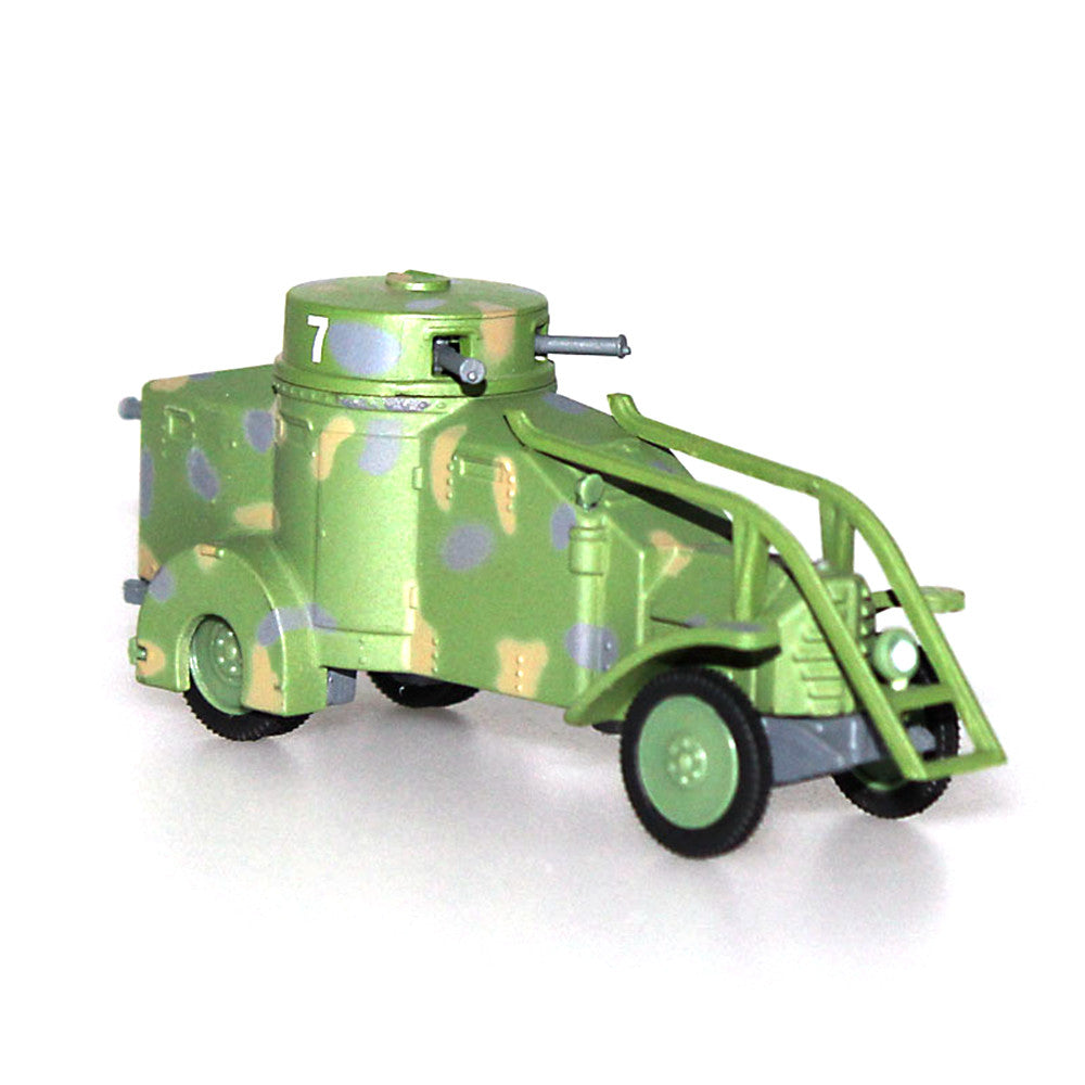 Lancia 1ZM Italian Armored Car 1/72 Scale Diecast Model – old boy hobby