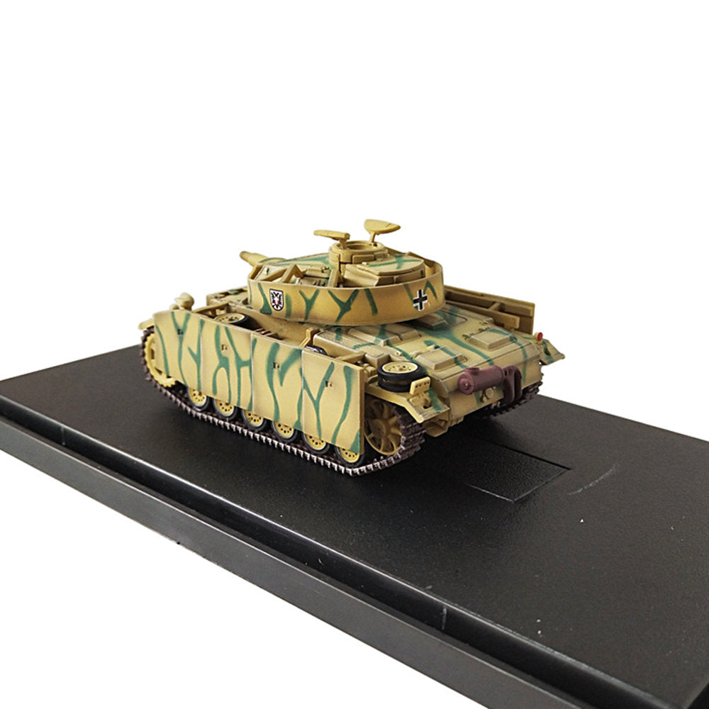 Panzer III German WWII Medium Tank 1/72 Scale Diecast Model – old boy hobby