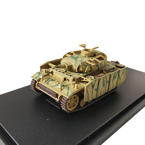 Panzer III German WWII Medium Tank 1/72 Scale Diecast Model – old boy hobby