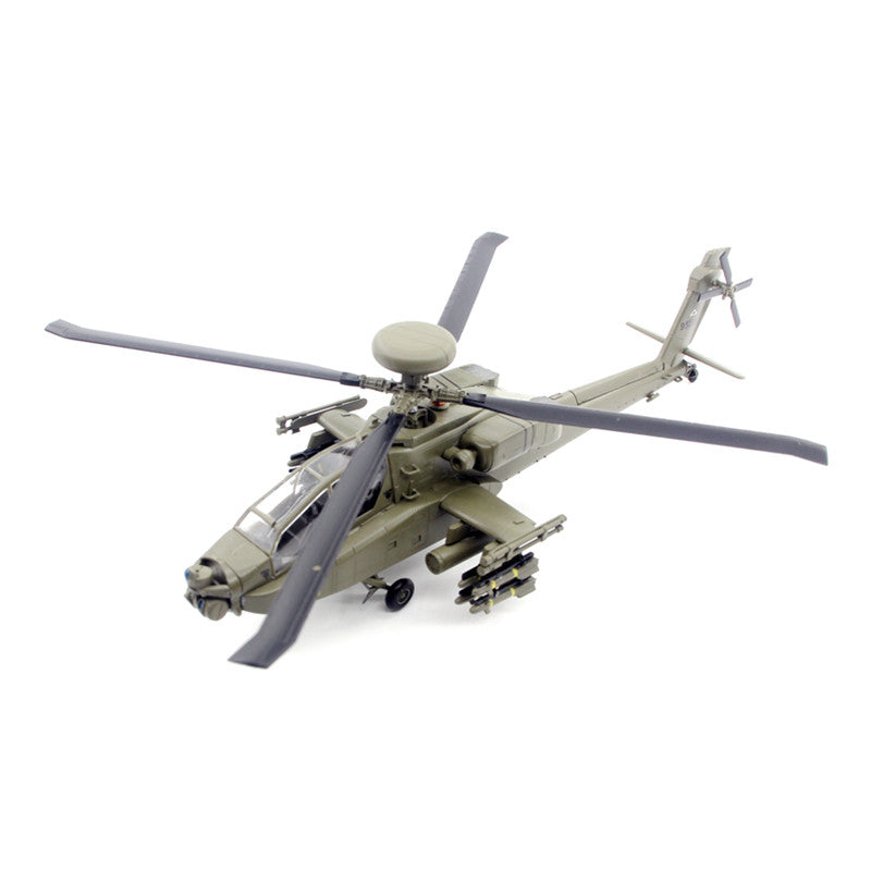 AH-64D Apache Longbow attack helicopter pre-built 1/72 scale collectib ...