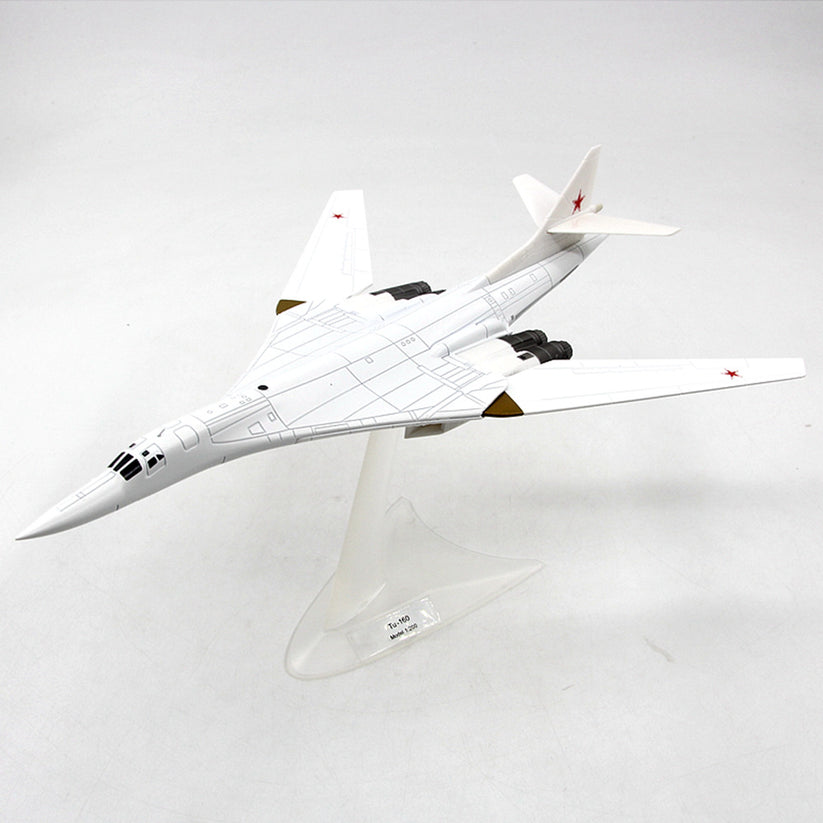 Tu-160 Heavy Strategic Bomber 1/200 Scale Diecast Aircraft Model – old ...