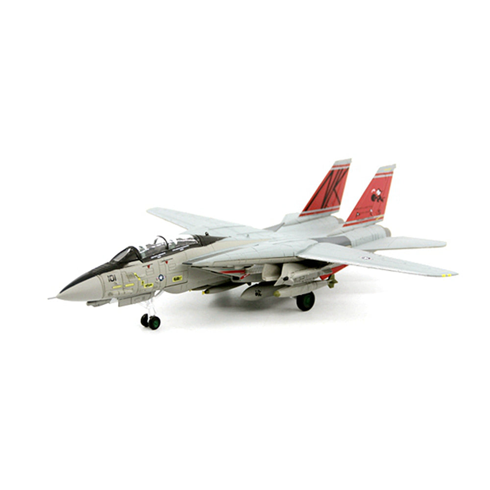 US Navy F-14D Tomcat Fighter 1/100 Scale Diecast Aircraft Model – old boy hobby