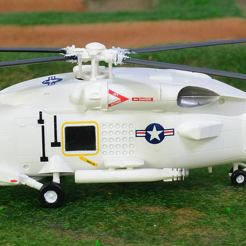 US Navy SH-60F Seahawk helicopter pre-built 1/72 scale collectible pla ...