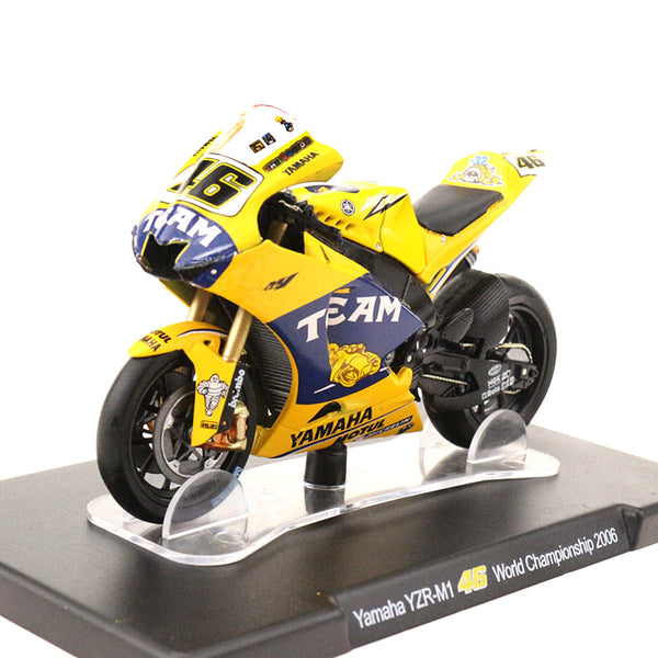Yamaha YZR-M1 46 World Championship 2006 1/18 Scale Diecast Metal Moto ...